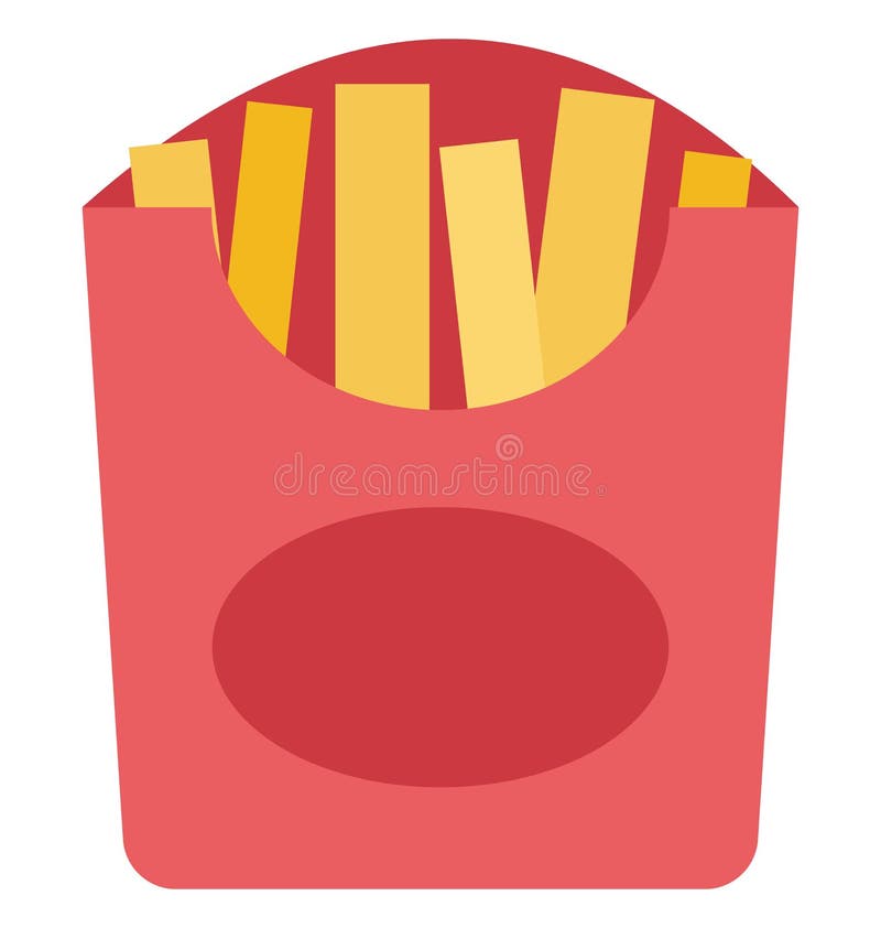 Chips, Finger Chips Isolated Color Vector Icon that Can Be Easily ...