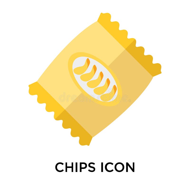 Crisps Black White Vector Stock Illustrations – 102 Crisps Black White ...