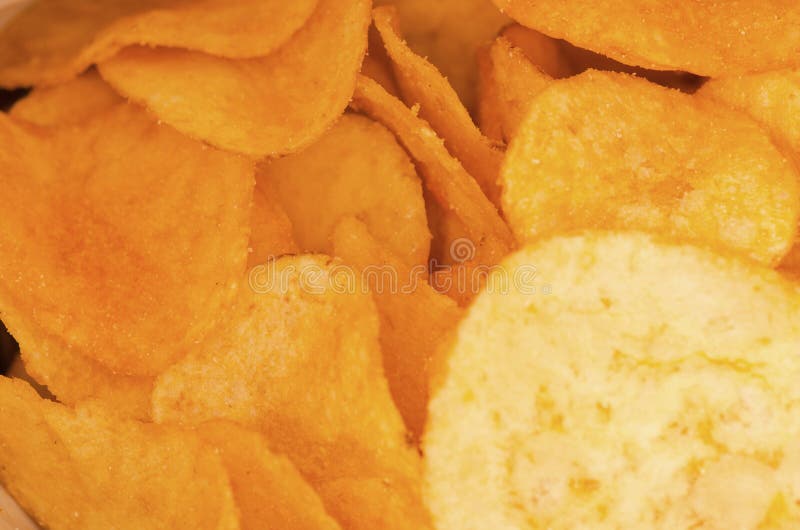 Chips in a pack stock image. Image of chip, calorie - 104316361