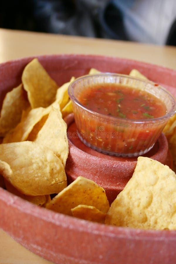 Chips and Salsa stock photo. Image of indoors, food, drink - 2175198