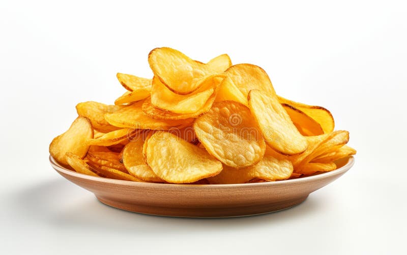 Chips on a See-through Background Stock Illustration - Illustration of ...