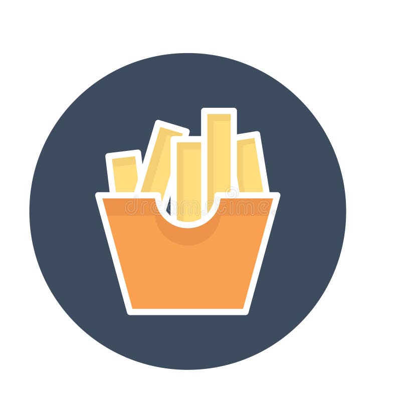 Chips Vector Icon Which Can Easily Modify or Edit Stock Vector ...