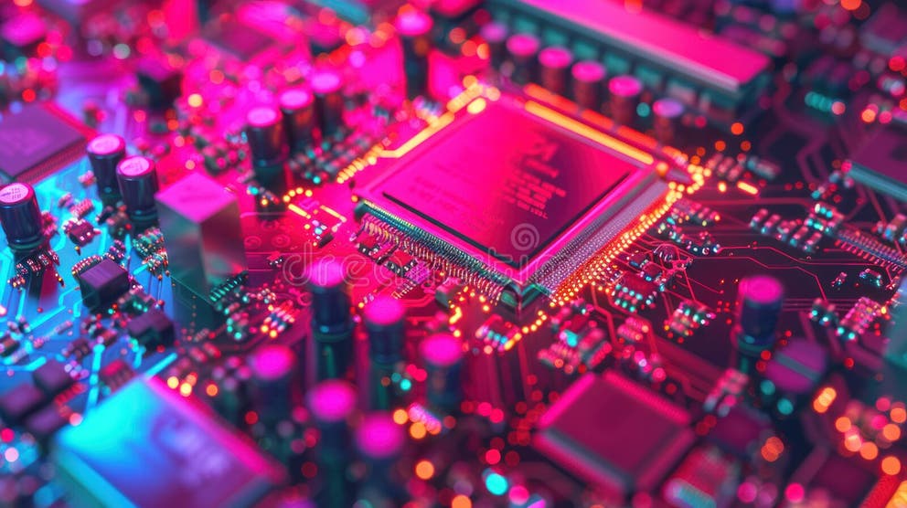 A Chipset Alongside Other Computer Components, Depicting Its Importance ...