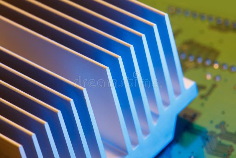 Chipset heatsink stock image. Image of cooling, processor - 86112609