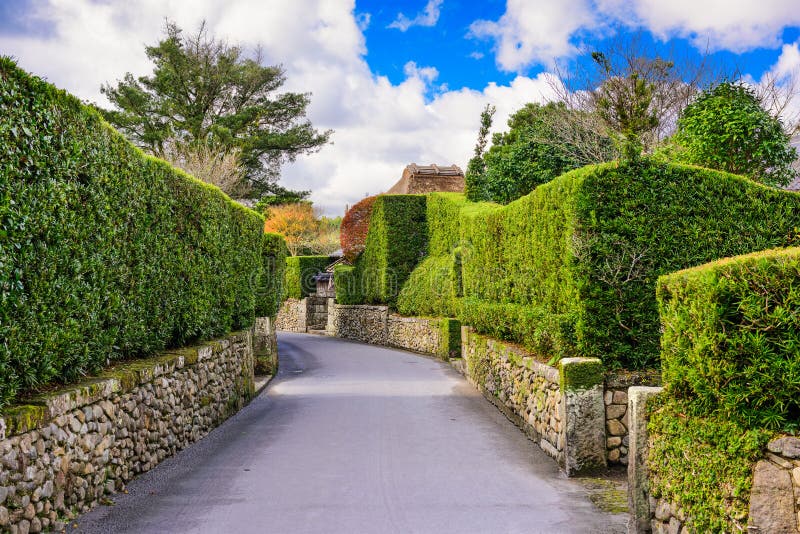 Chiran Samurai District stock photo. Image of chiran - 70559760