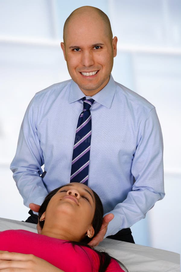 Chiropractor stock photo. Image of practitioner, neck - 41975384