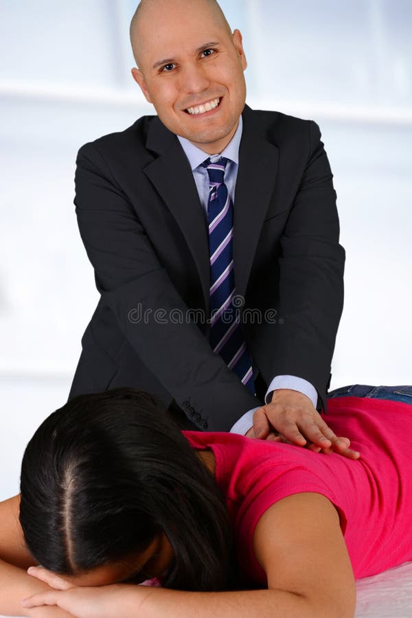 Chiropractor stock photo. Image of practitioner, neck - 41975384