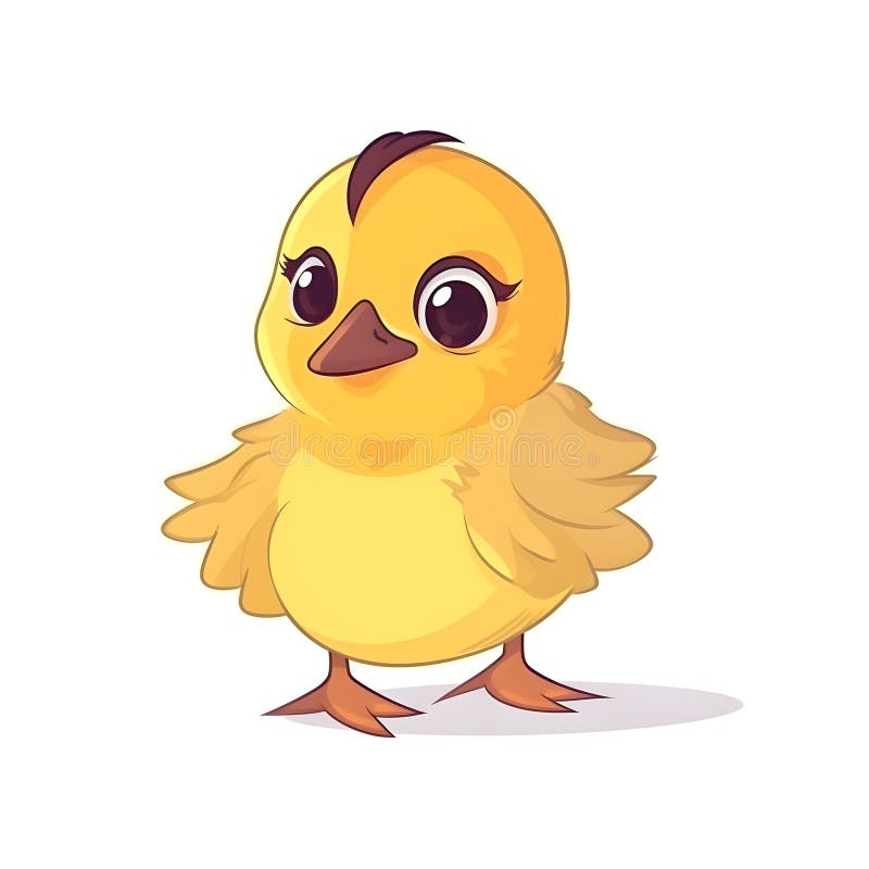 Chirpy baby chick graphic stock illustration. Illustration of ...