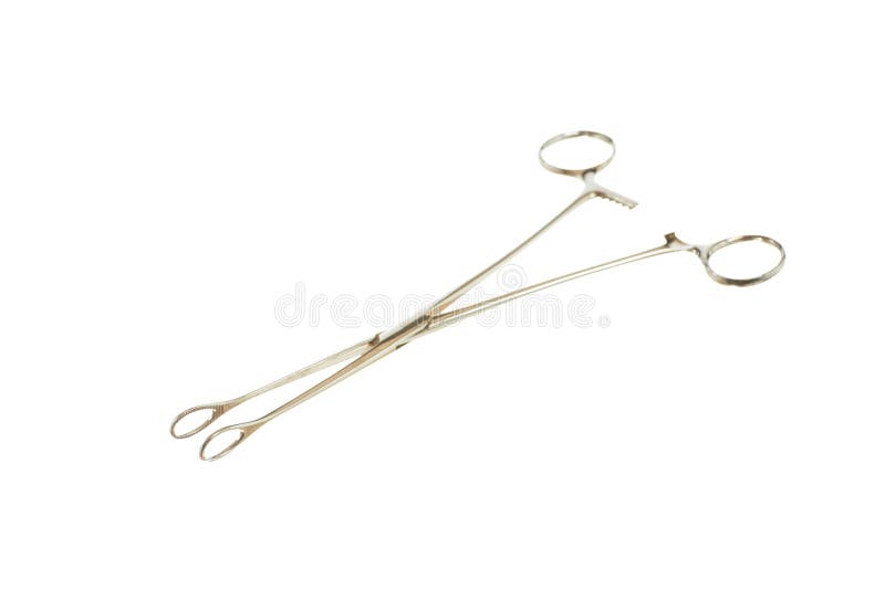 Chirurgisch Instrument - De Forceps Van De Spons Foerster Stock Foto ...