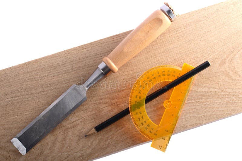 Chisel on board stock photo. Image of chisel, creativity - 3534906
