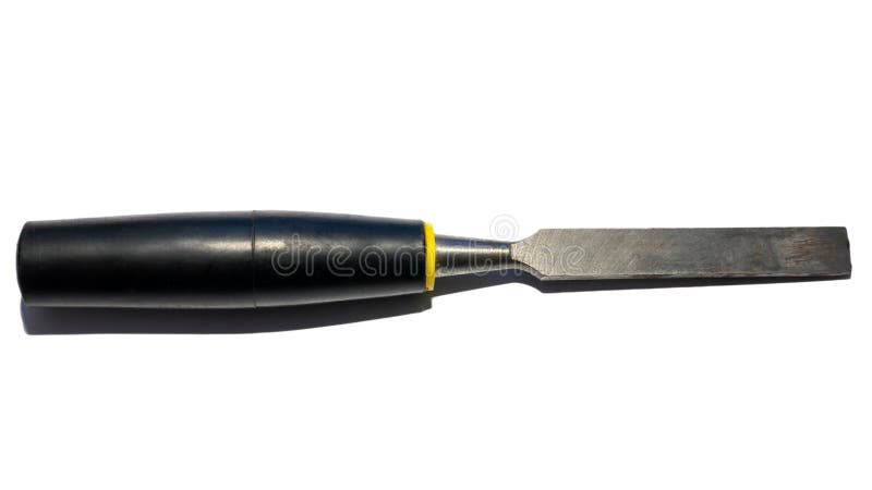 Chisel is a Carpentry or Joinery Hand Cutting Tool Isolated on White ...
