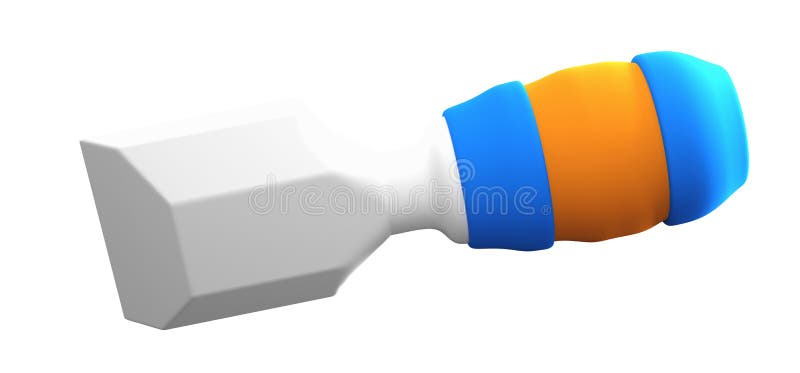 Chisel 3D Icon Transparent Illustration Stock Photo - Illustration of ...