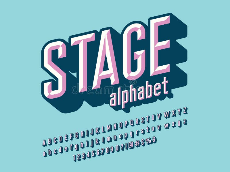 Chisel font stock vector. Illustration of shadow, customised - 147808509