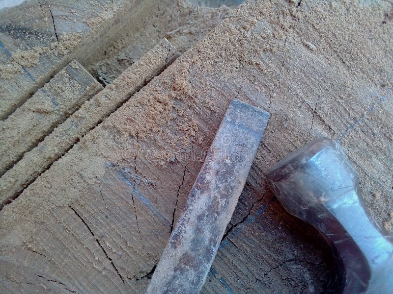 Chisel and hammer stock photo. Image of chisel, background - 88668934