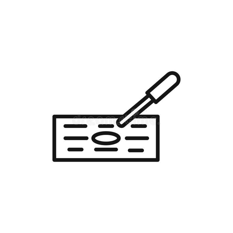 Chisel Icon Logo Sign Vector Outline Stock Vector - Illustration of ...