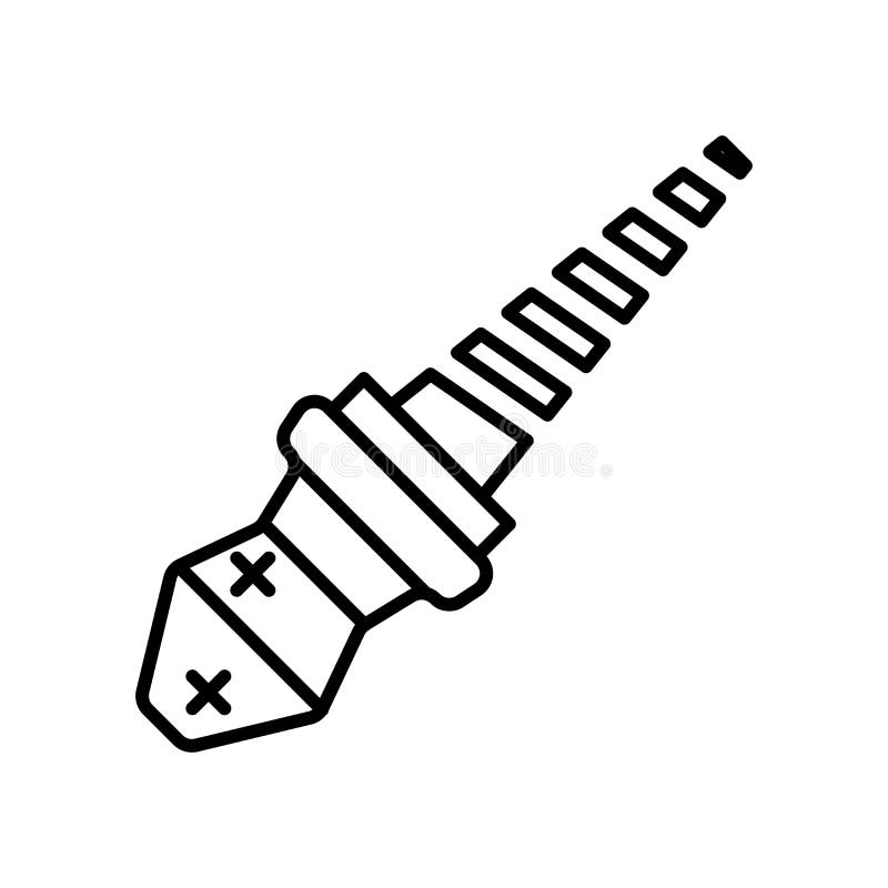 Chisel Icon Vector Sign and Symbol Isolated on White Background, Chisel ...