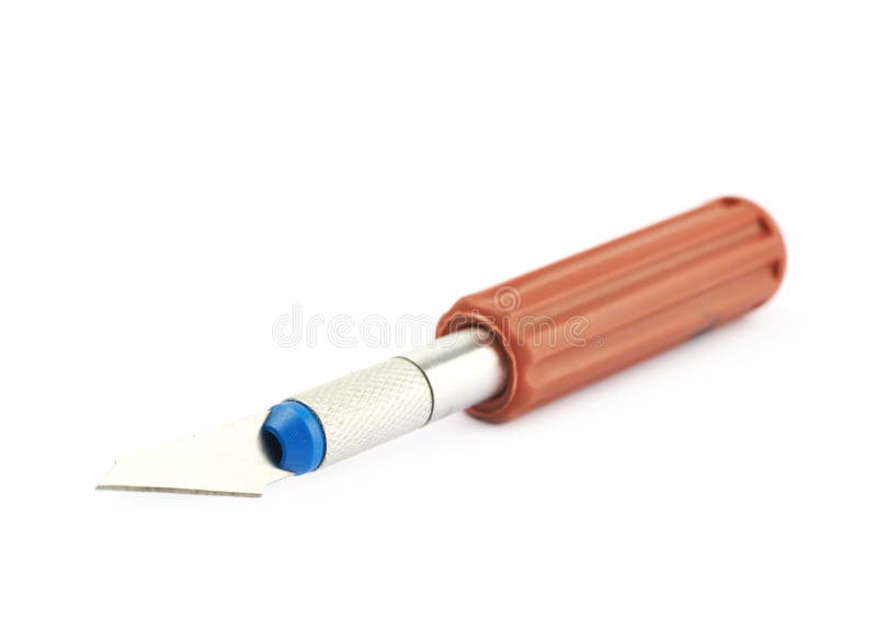 A Metal Chisel with a Handle Rests on a Fine Anthracite Angle. Stock ...