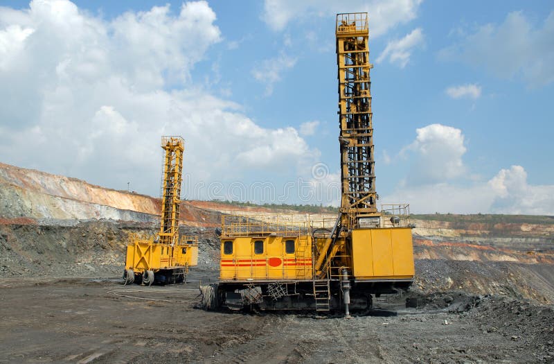 Chisel machine tools stock image. Image of tools, geology - 9932801