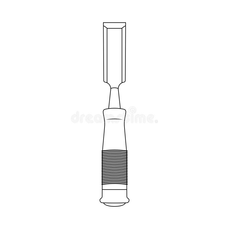Chisel Outline Stock Illustrations – 2,210 Chisel Outline Stock ...