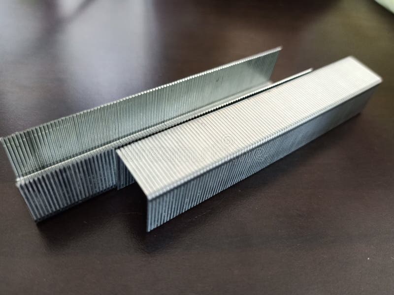 Chisel point staples stock photo. Image of floor, brand - 210069524