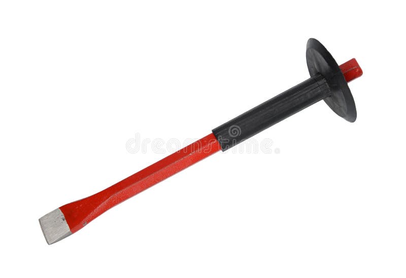 Chisel on Stone stock photo. Image of vintage, rust, tool - 19784520