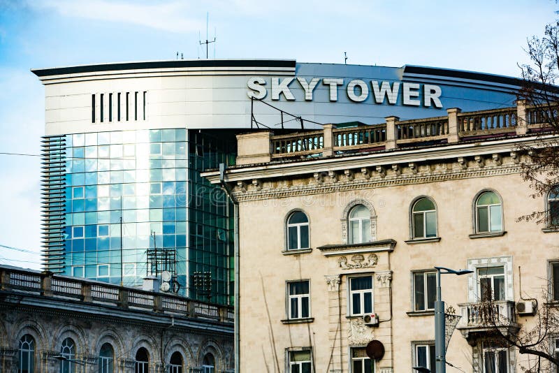 Architecture and Streets of Chisinau, Avenue of Stephen the Great in ...