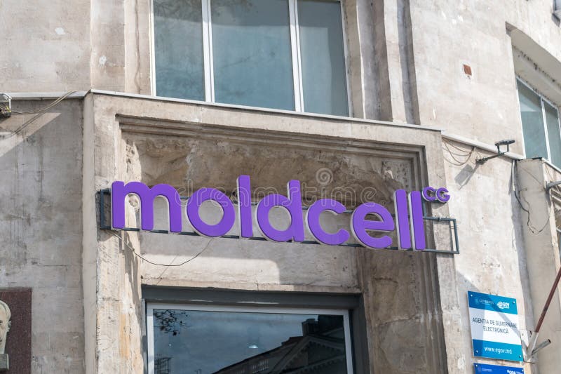 Logo of Moldovan Mobile Network Operator Moldcell Editorial Photo ...