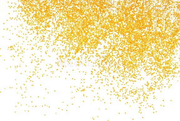 Chispa De Oro Del Brillo En Blanco Imagen de archivo - Imagen de ...