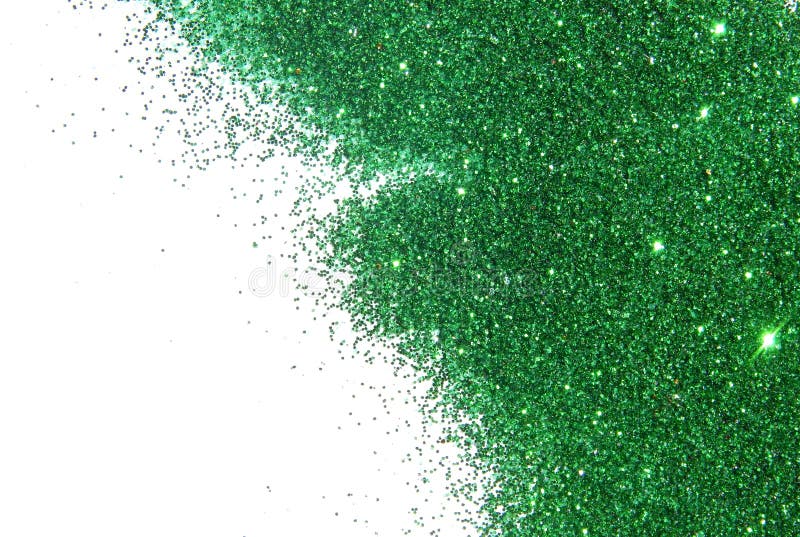 Chispa Verde Del Brillo En El Fondo Blanco Foto de archivo - Imagen de ...