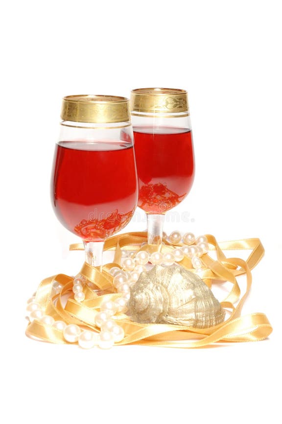 Chistmas Celebration Still Life Stock Image - Image of glass, gilding ...