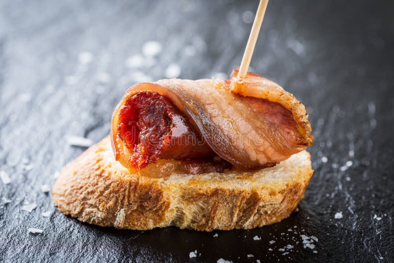 Chistorra stock photo. Image of skewer, cuisine, food - 46934232