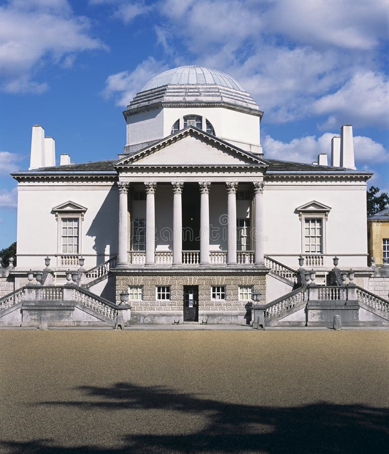 Chiswick house and gardens stock image. Image of building - 16540965