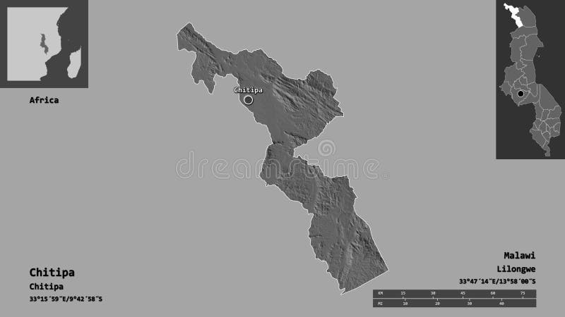 Chitipa, District of Malawi,. Previews. Bilevel Stock Illustration ...