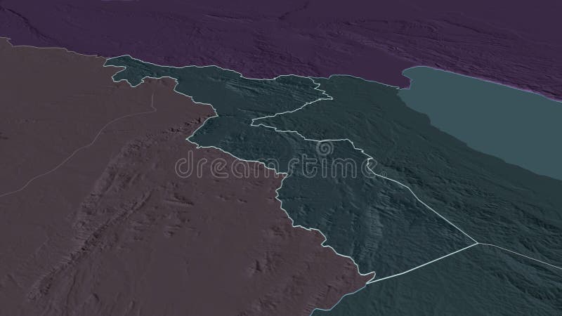 Chitipa, Malawi - Outlined. Administrative Stock Illustration ...