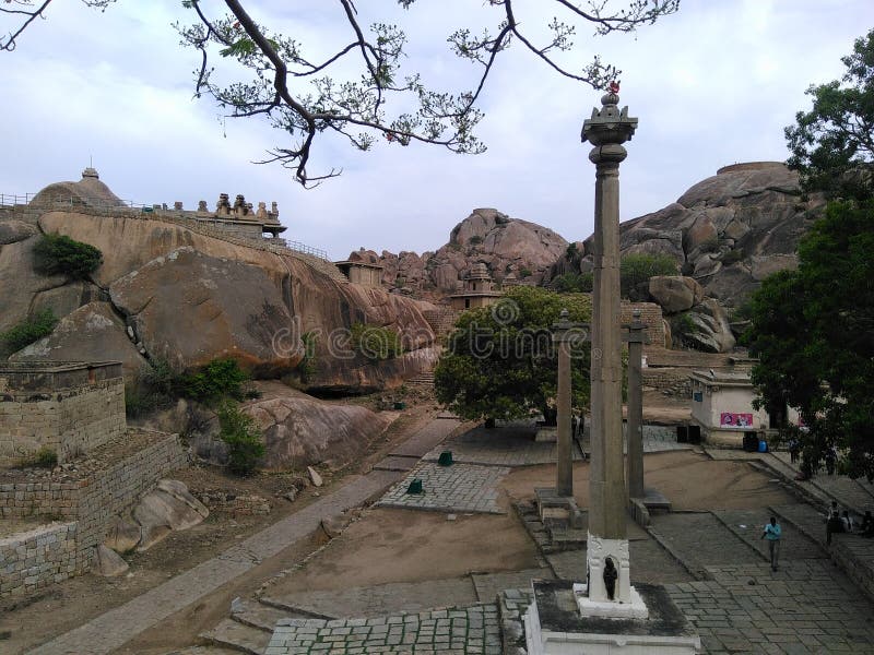 Chitradurga stock image. Image of history, sunset, monuments - 92921365