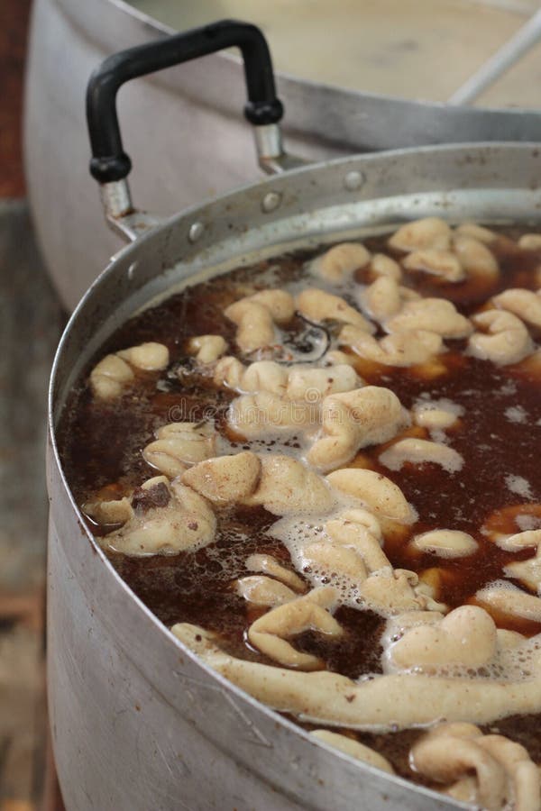 Chitterlings Stewed in the Pot is Delicious. Stock Photo - Image of ...