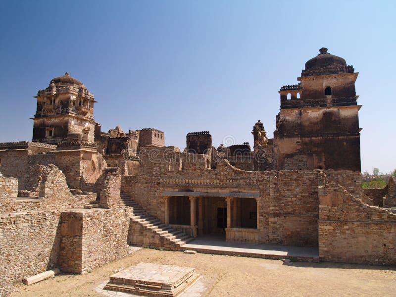 Chittorgarh Citadel Ruins In Rajasthan, India Picture. Image: 5726007