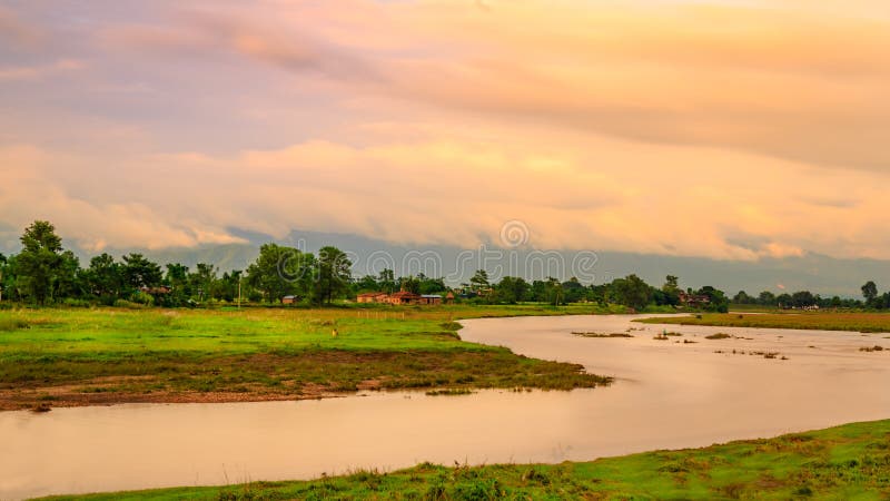Chitwan in Nepal stock image. Image of view, animal - 145299091
