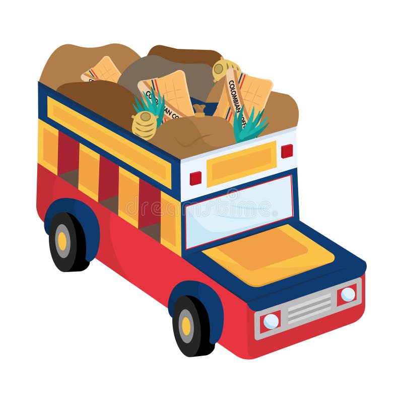 Chiva Truck Stock Illustrations – 6 Chiva Truck Stock Illustrations ...