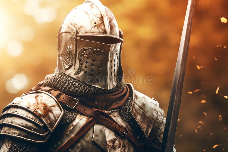 Chivalric Values Medieval Fantasy Photo Stock Illustration ...