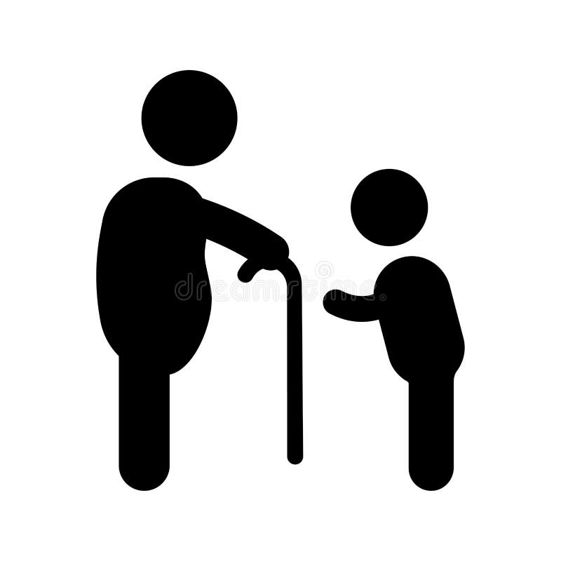 Chivalry, Decency, Elegancy Icon. Black Vector Graphics Stock ...