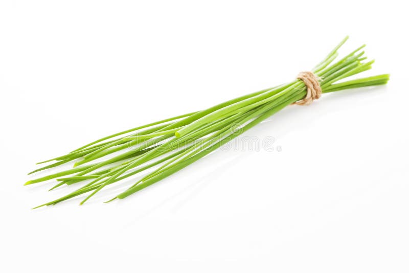Fresh chives bunch stock photo. Image of aromatic, condiment - 15331166