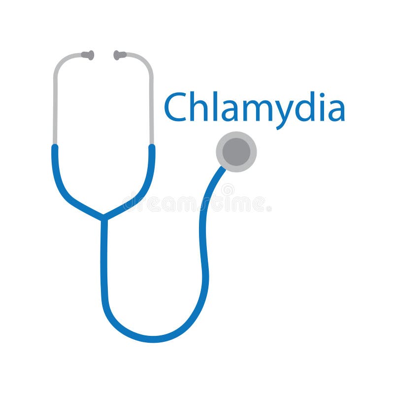 Chlamydia Word and Stethoscope Icon Stock Vector - Illustration of ...