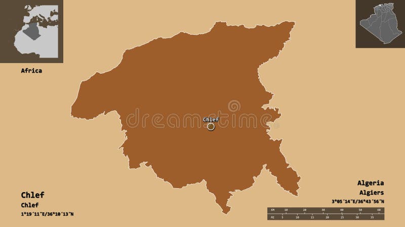 Chlef, Province of Algeria,. Previews. Pattern Stock Illustration ...