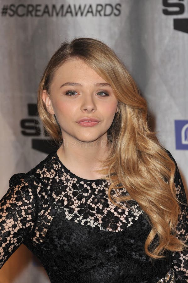 Chloe Grace Moretz editorial stock image. Image of smith - 21838869