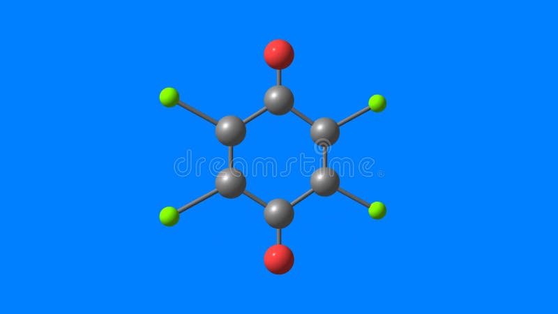 Chloranil Molecule Rotating Video Full HD Stock Video - Video of ...