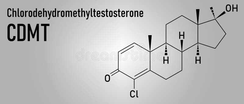 Chlorodehydromethyltestosterone or CDMT Androgenic and Anabolic Steroid ...