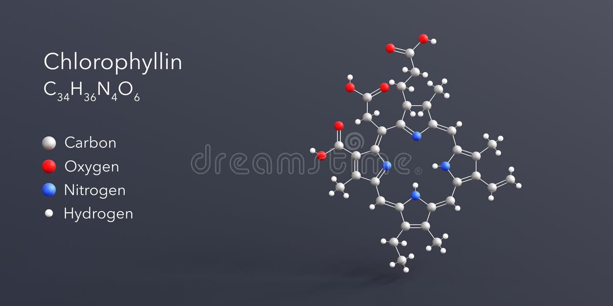 Molecular Structure Chlorophyll Stock Illustrations – 188 Molecular ...