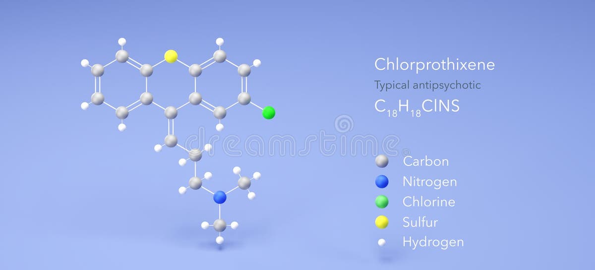 Chlorprothixene Stock Illustrations – 5 Chlorprothixene Stock ...