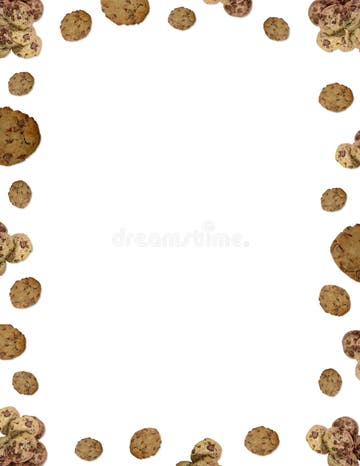 174 Chocolate Chip Cookie Border Stock Photos - Free & Royalty-Free ...